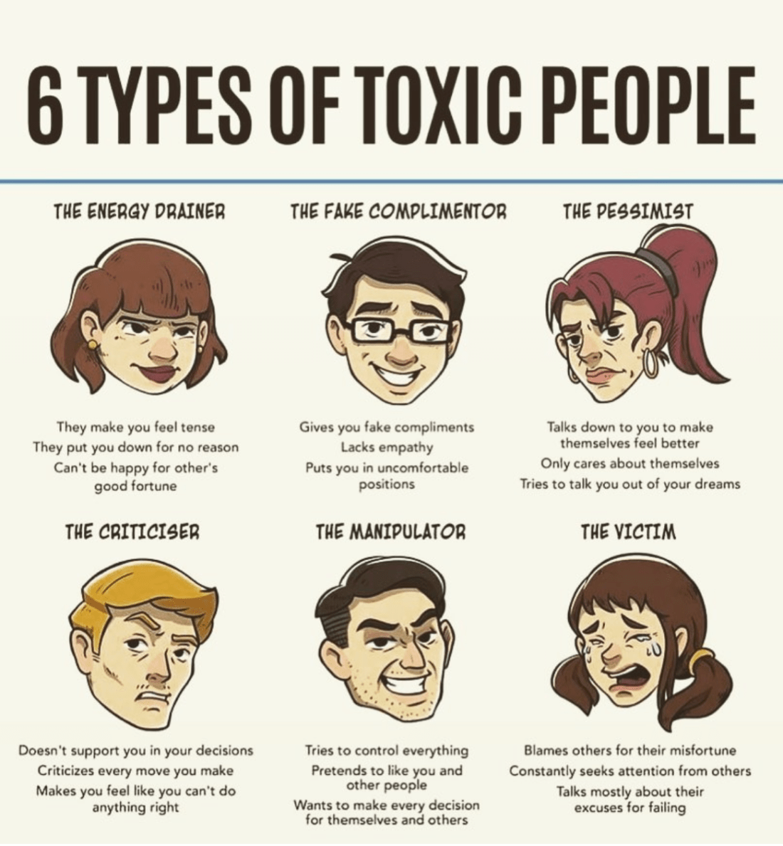Types Of Toxic People To Ditch - SAINT TWENTY