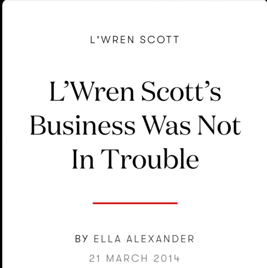 Jerry Hall Jealous L’wren Modeled Too - SAINT TWENTY