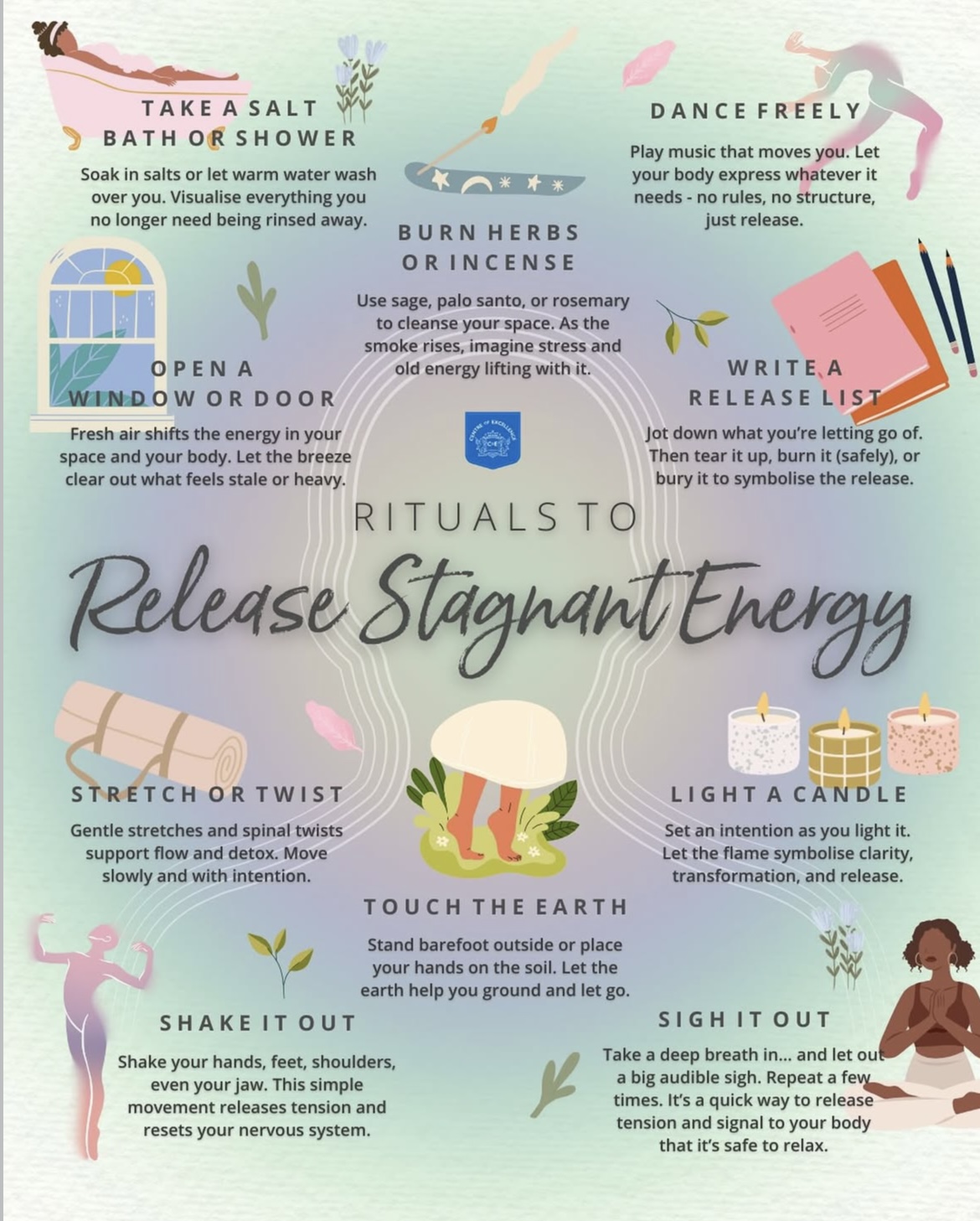 Ways To Release Stagnant Energy - SAINT TWENTY