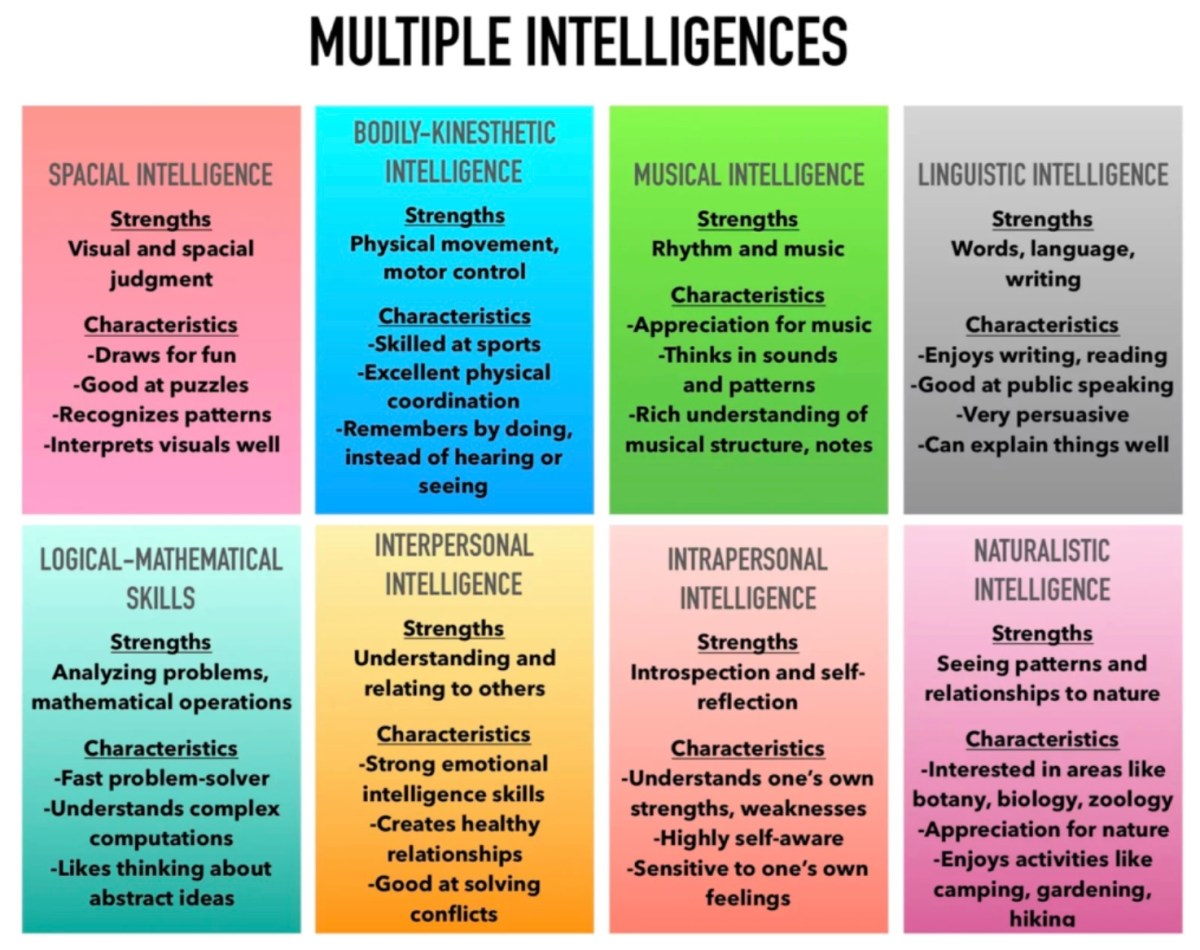 PSA: The Different Types Of Intelligence - SAINT TWENTY
