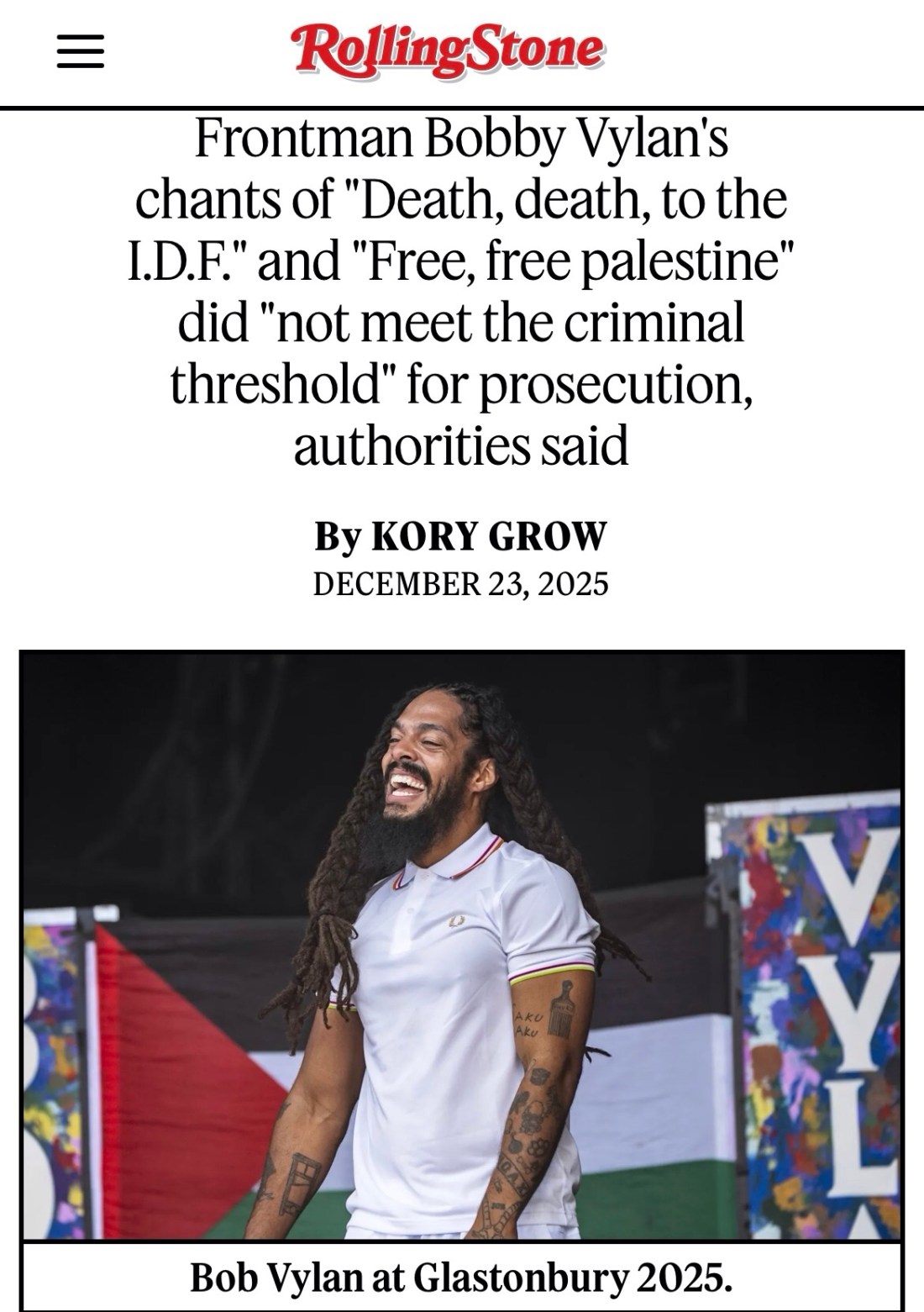 Saving Bob Vylan Against Zionist Jews Racism - SAINT TWENTY